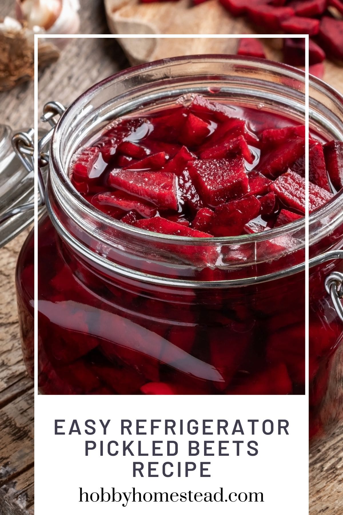Easy Refrigerator Pickled Beets Recipe - Hobby Homestead