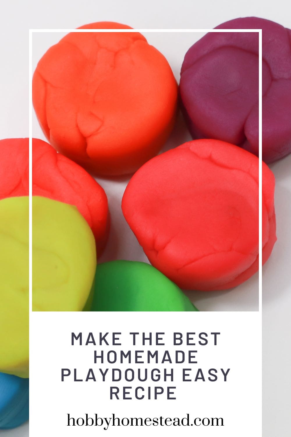 Make the Best Homemade Playdough Easy Recipe - Hobby Homestead