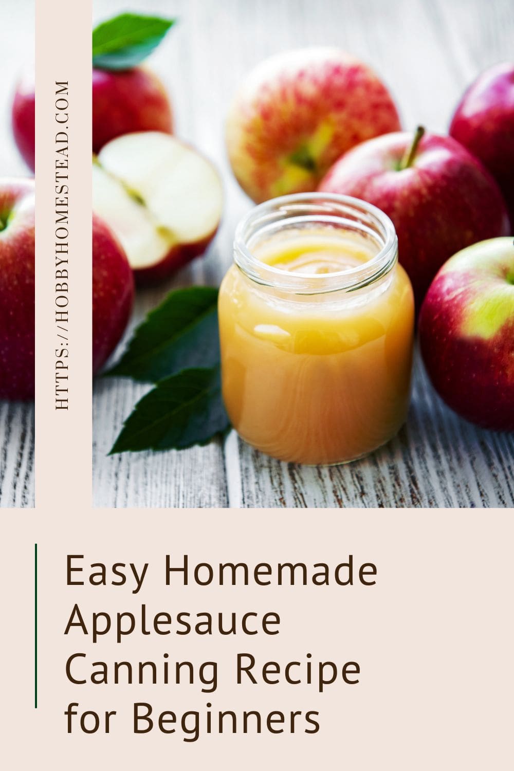 Easy Homemade Applesauce Canning Recipe for Beginners - Hobby Homestead