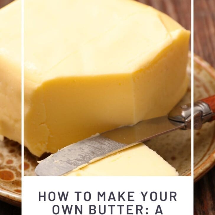 How to Make Your Own Butter: A Simple Homestead Recipe - Hobby Homestead