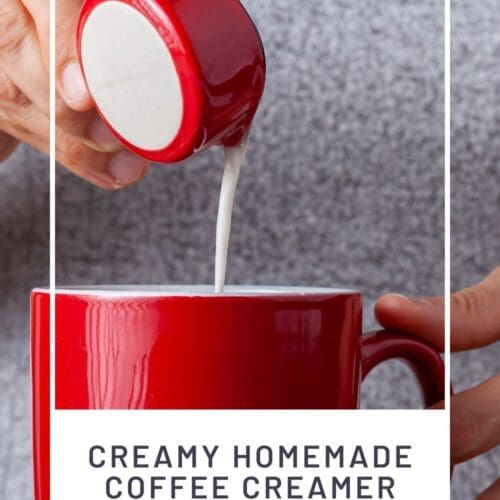 Creamy Homemade Coffee Creamer Easy Recipe Tasty Flavors - Hobby Homestead