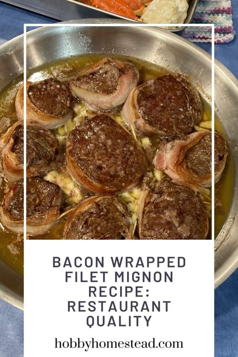 Bacon Wrapped Filet Mignon Recipe: Restaurant Quality - Hobby Homestead